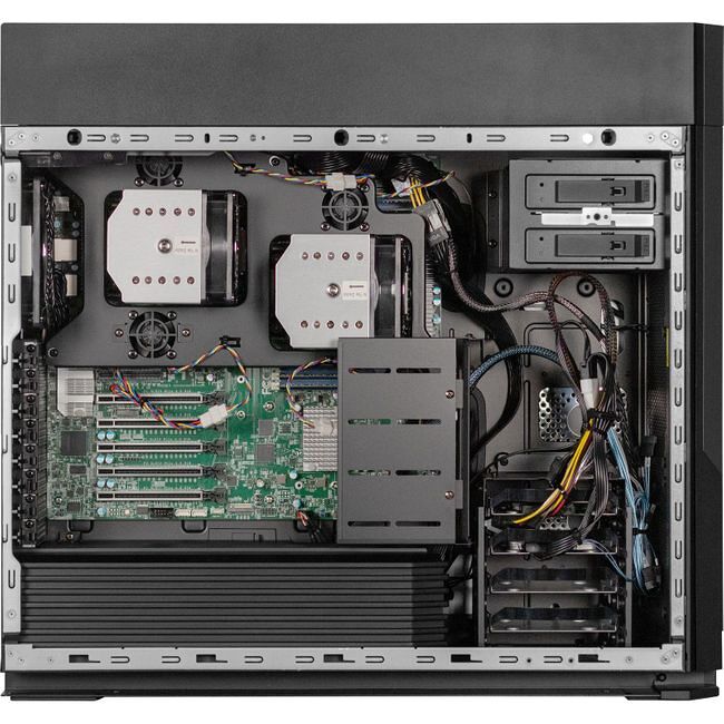 Exxact TensorEX 5U Rack-Mountable Workstation - 2x 4th/5th Gen Intel ...